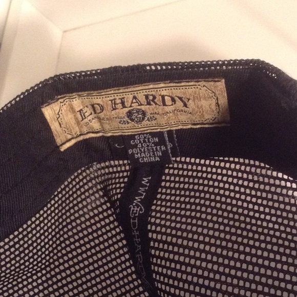 Ed Hardy | Accessories | Unisextrucker Cap | Poshmark